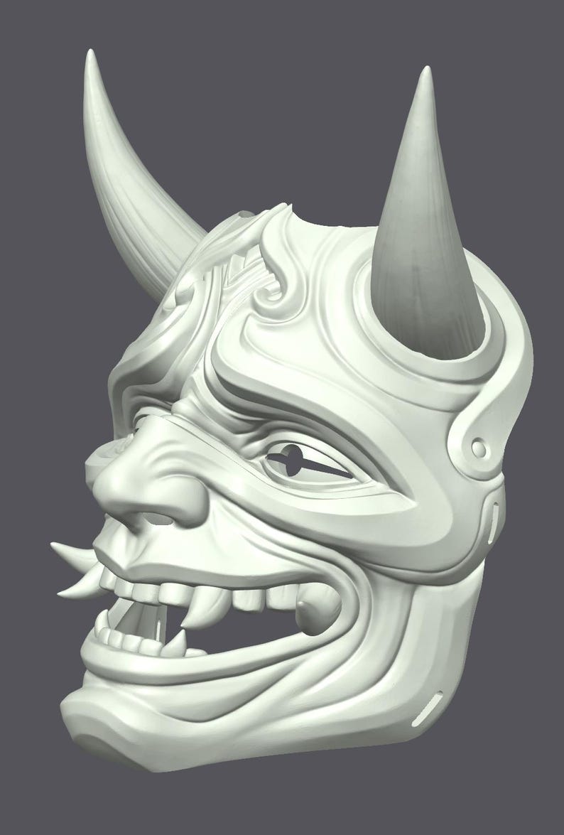 ONI Samurai Mask Ver. 1 - Etsy