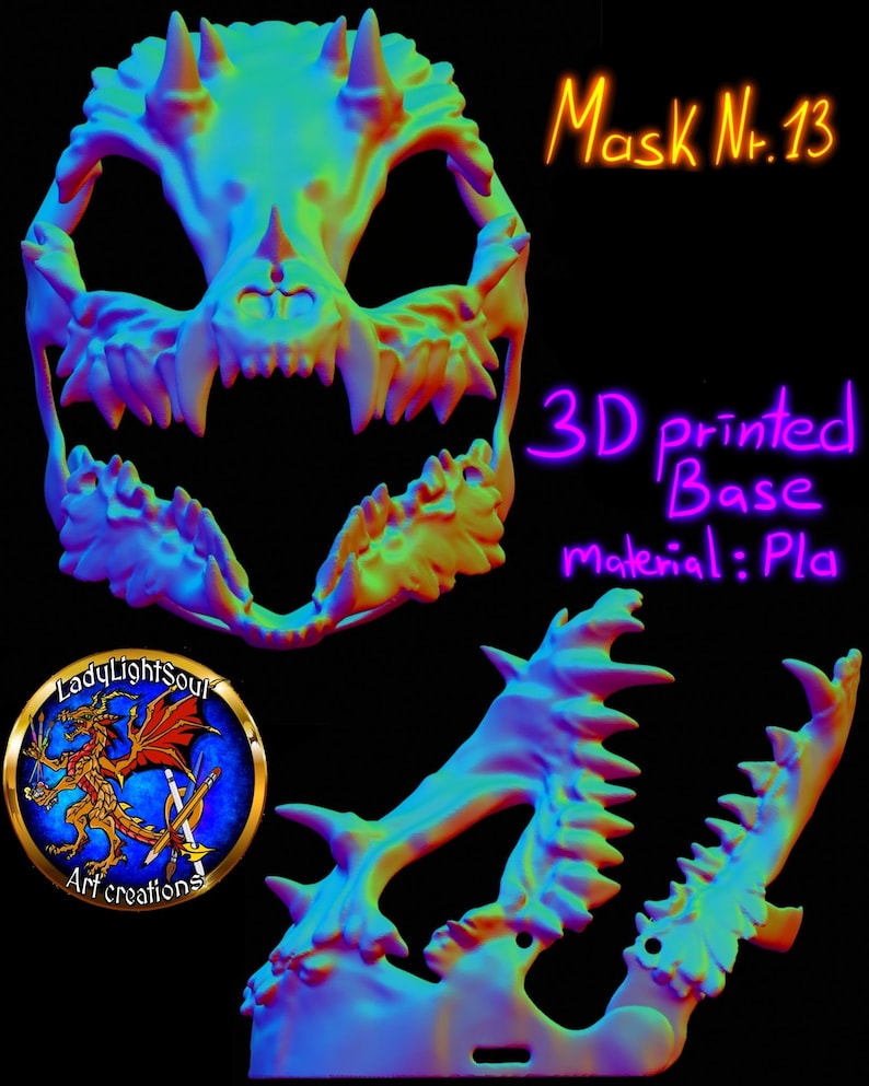 3d-printed Furry/skullfurry/furrycreature Head Base - Etsy