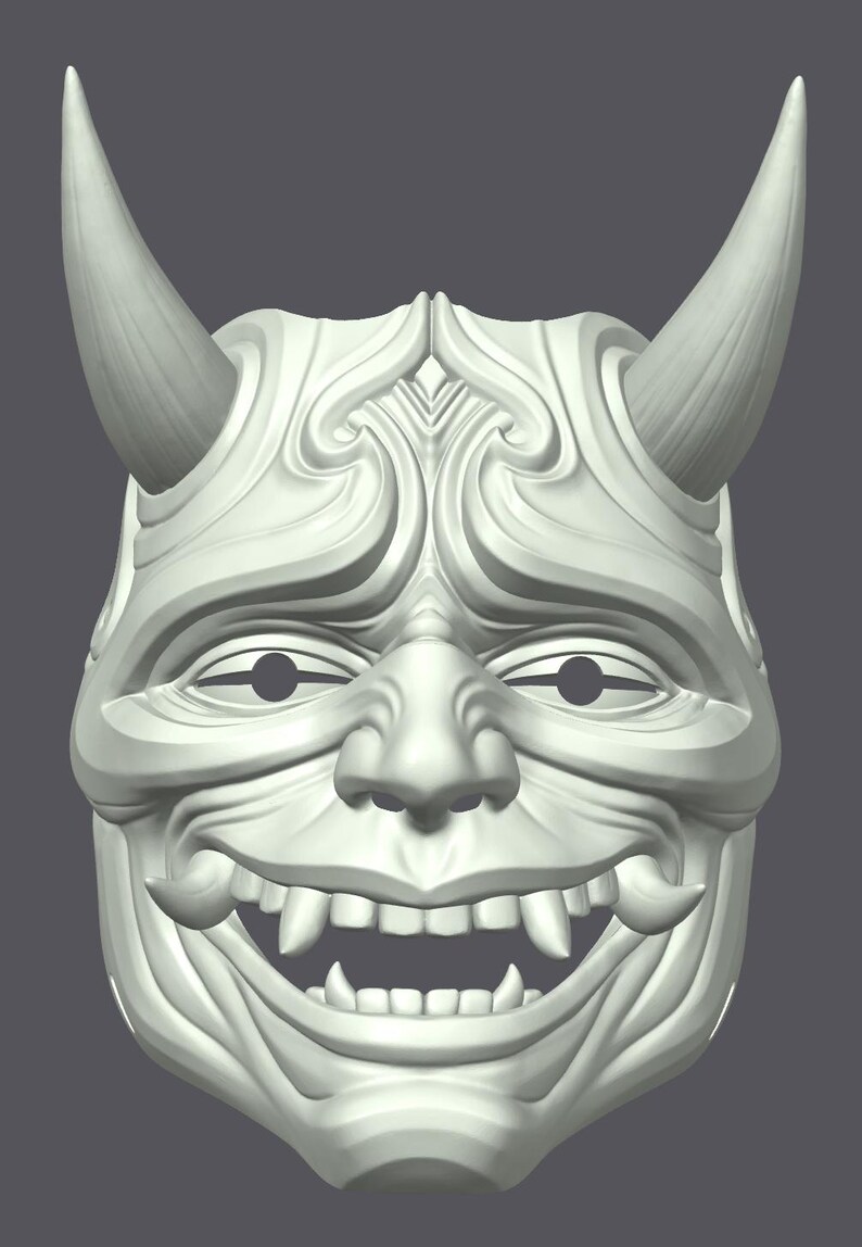 ONI Samurai Mask Ver. 1 - Etsy