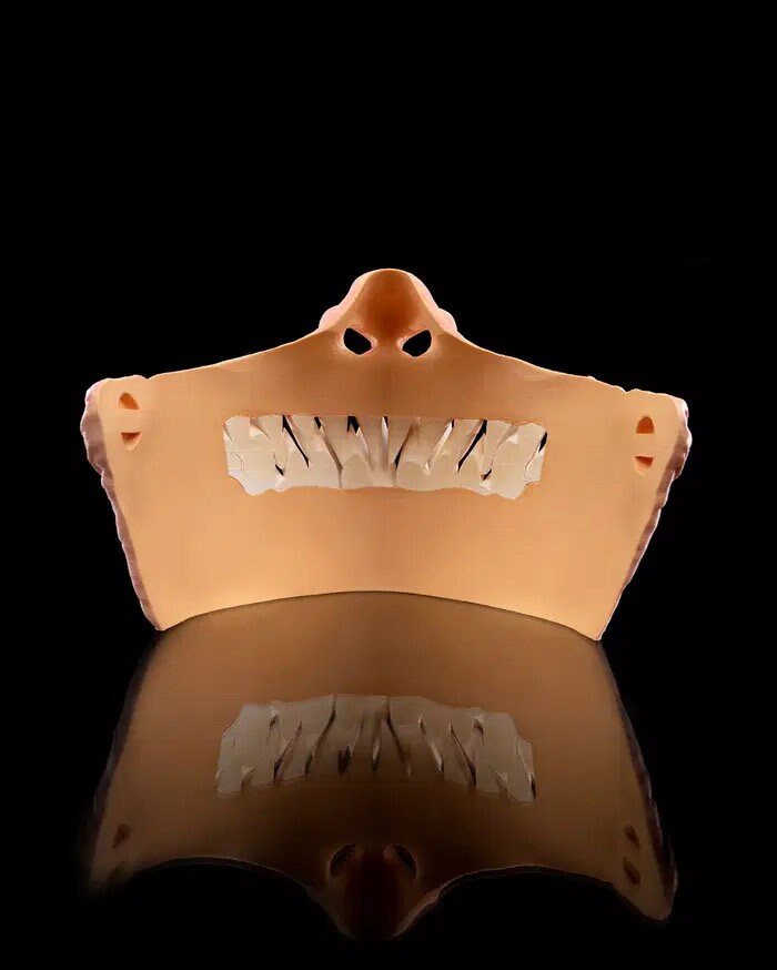 3d-mask - Savage Smile Halloween Mask - Etsy