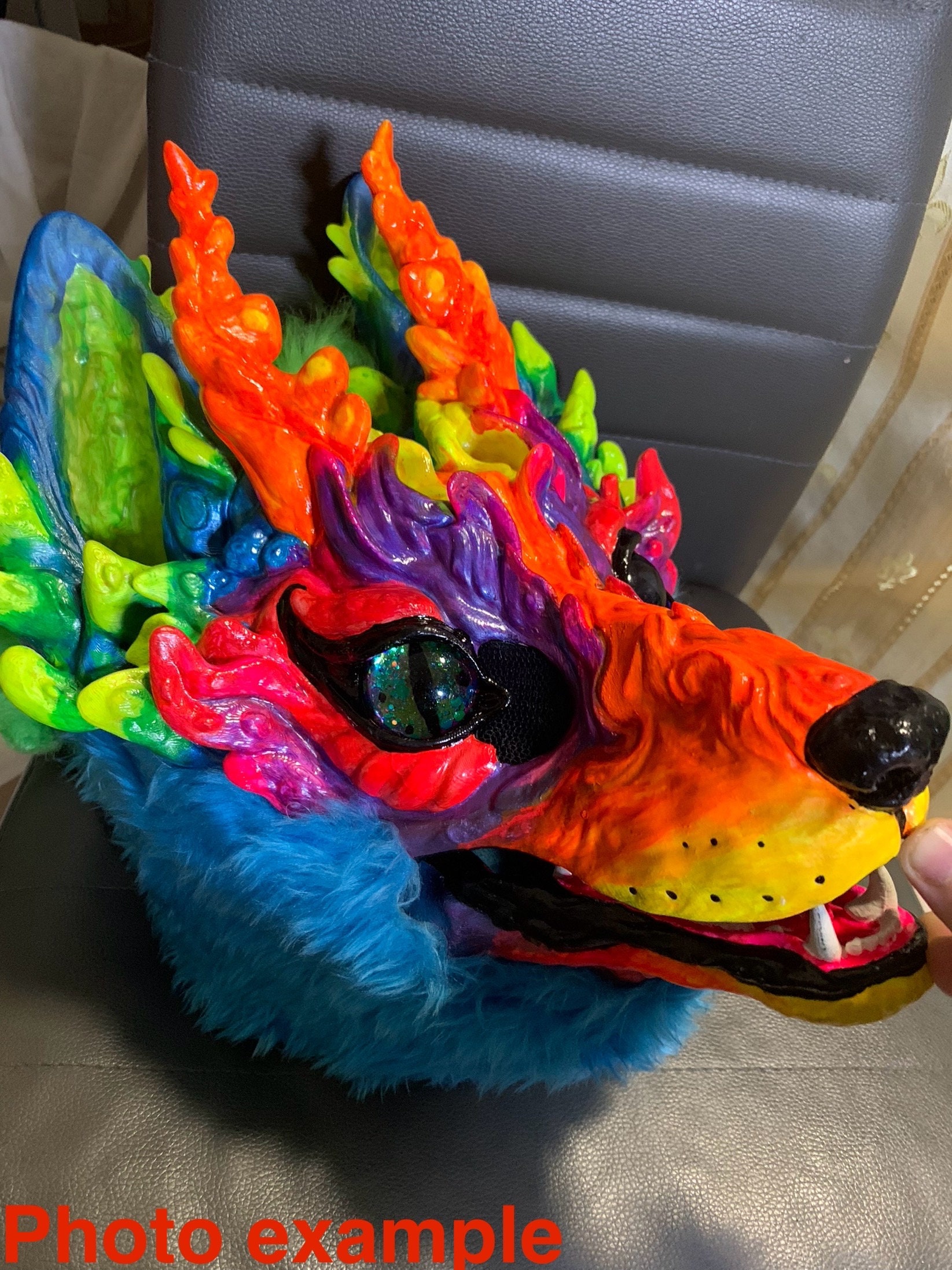 Furry/skullfurry/furrycreature- Head Base - Etsy