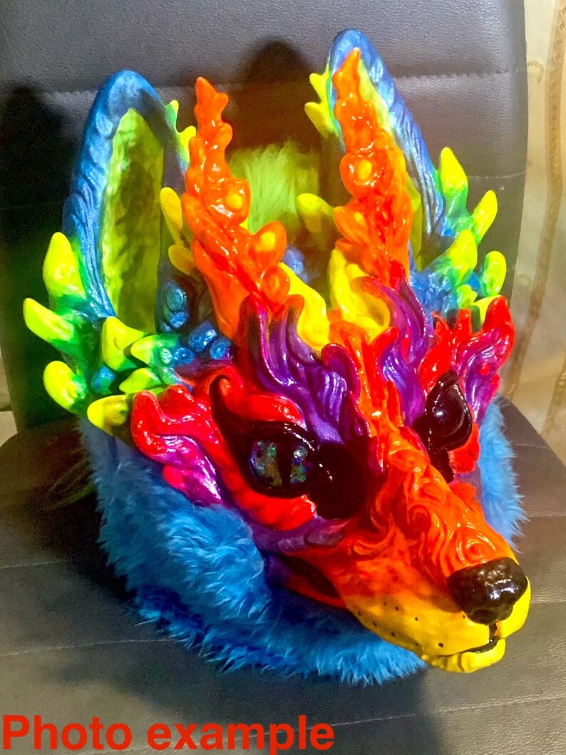 Furry/skullfurry/furrycreature- Head Base - Etsy