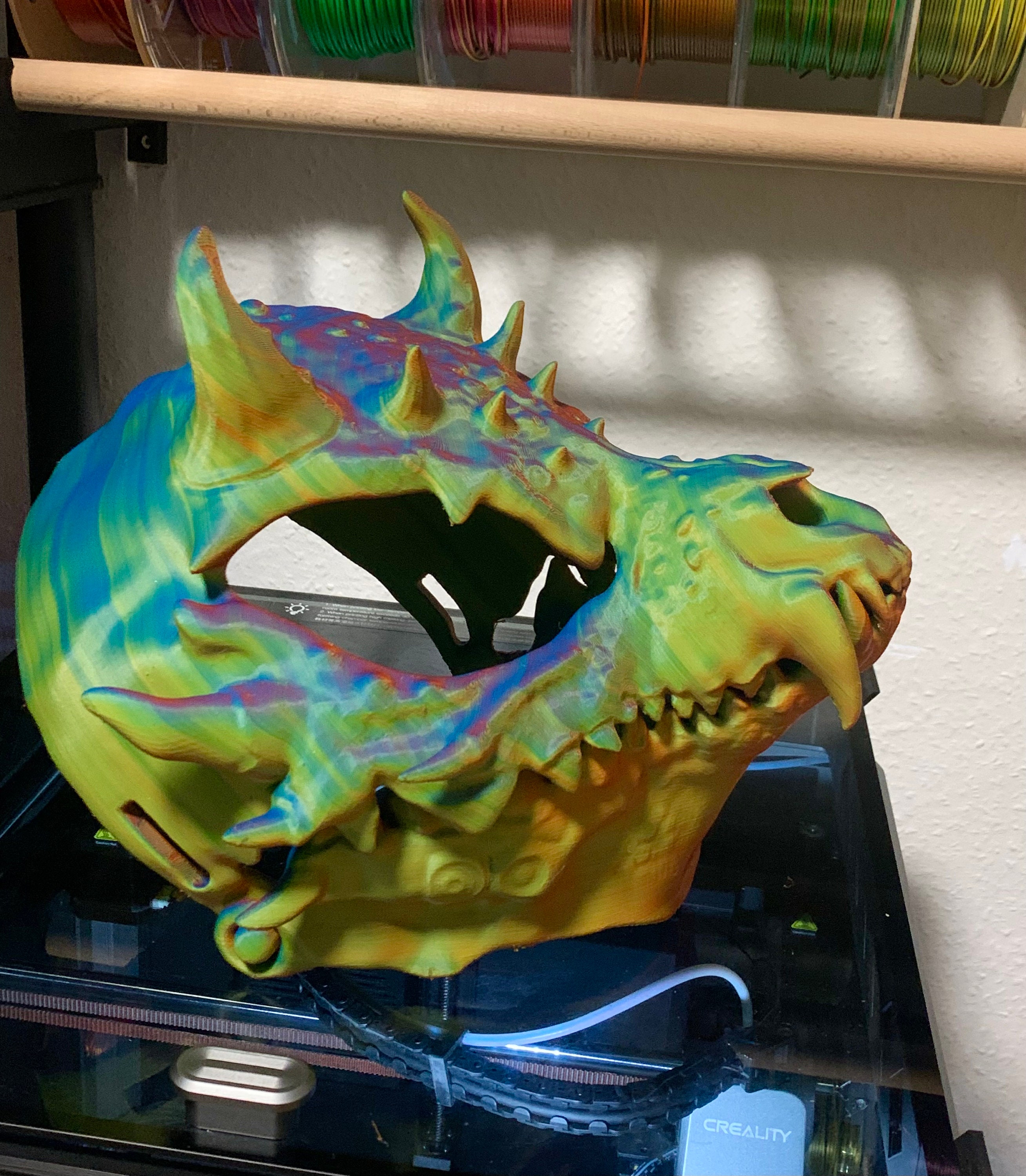 3d-maske - Skull Furry Base - No STL File - Etsy