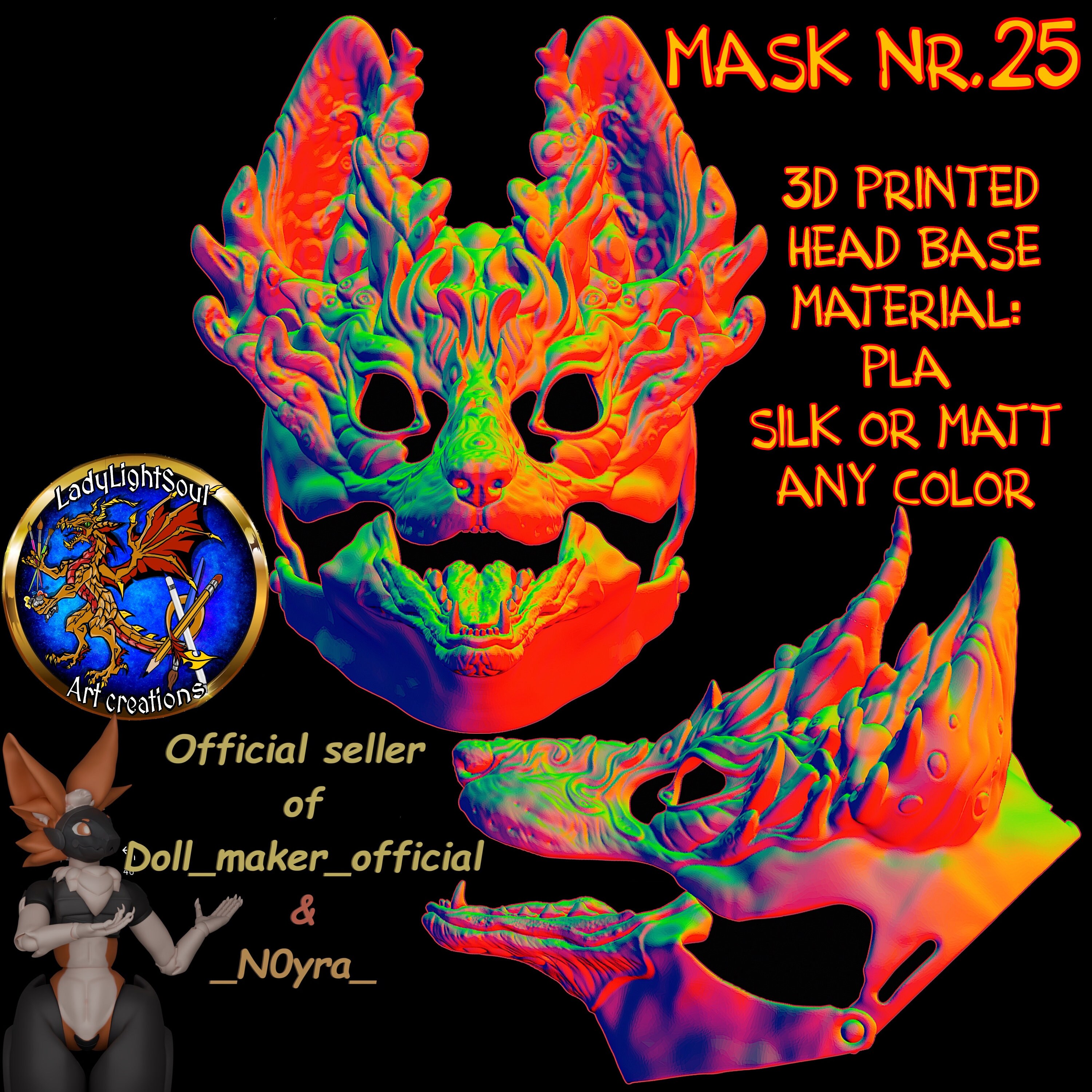 Furry/skullfurry/furrycreature- Head Base - Etsy
