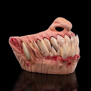 3d-mask Savage Smile Halloween Mask - Etsy