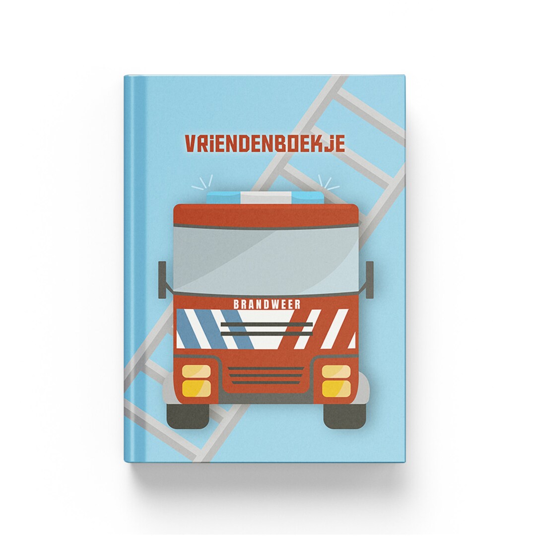 Friends Book Boys Friends Booklet A5 Fire Department 140 Pages Fire ...
