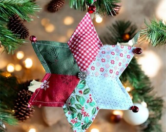 Downloadable Patchwork Star Template - Etsy UK