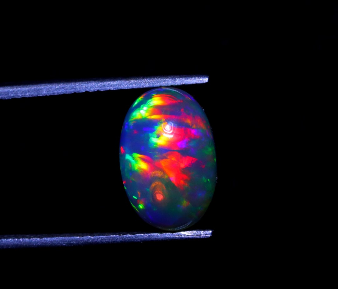 7x11 Mm Opal -natural Ethiopian Fire Opal- White Opal - Welo Fire Opal ...