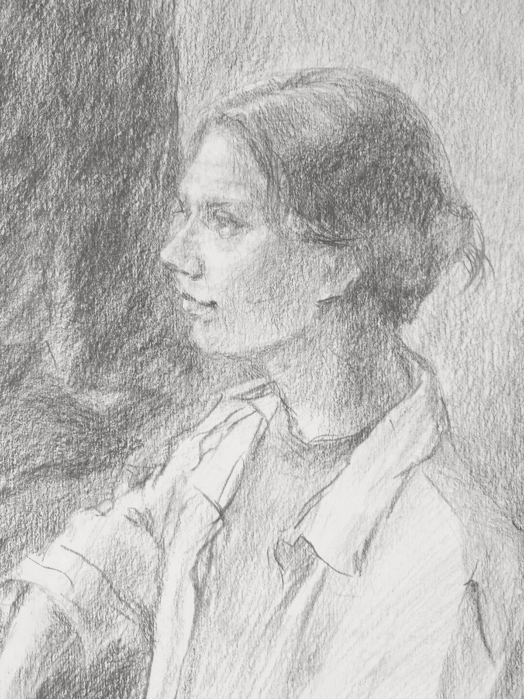 Custom Original Art Drawing Portrait. Pencil Charcoal Pastel Art ...