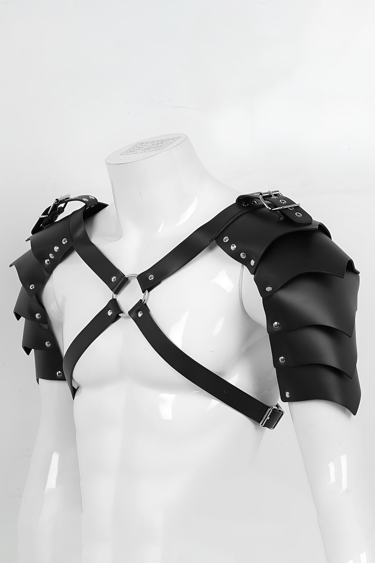 Leather Gladiator Armor Harness for Men, Shoulder Harness Men, Costume ...
