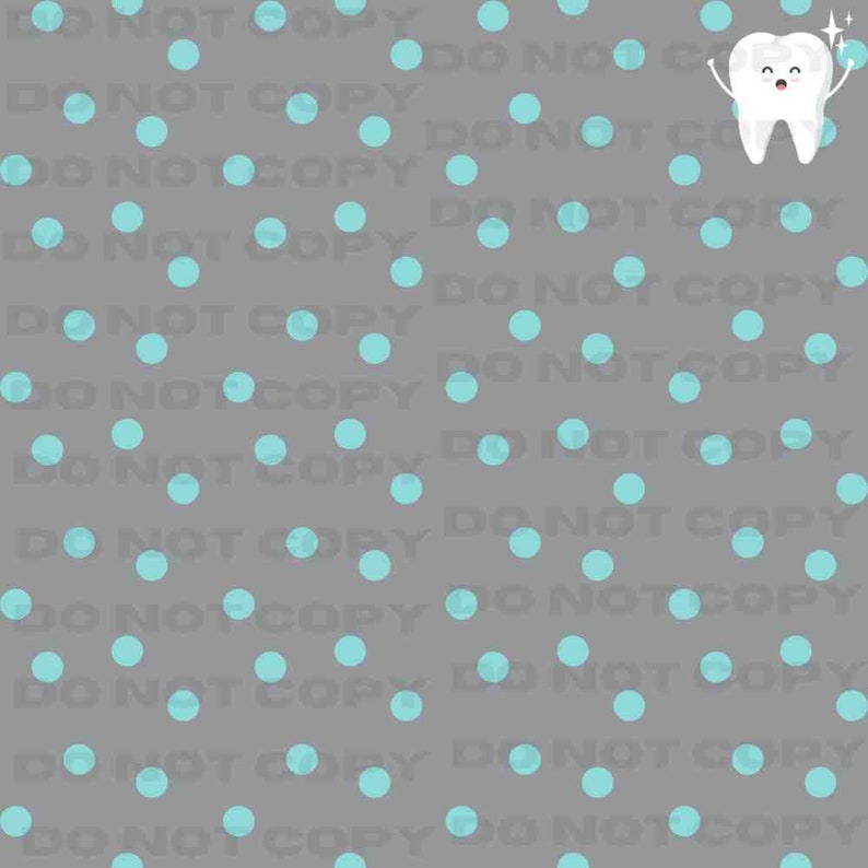 2 Pg Baby's First Tooth Digital 12x12 Background My First - Etsy