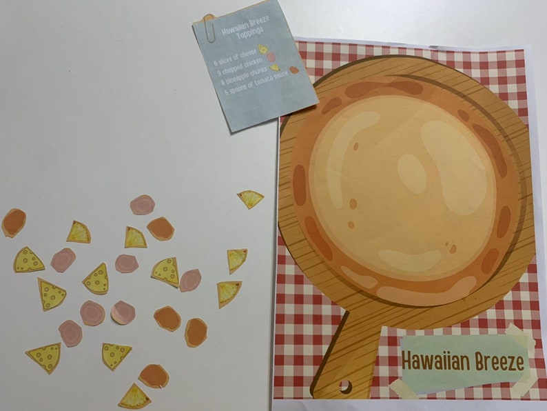 Create Your Own Pizza, Imaginative Play, Preschool Printable ...