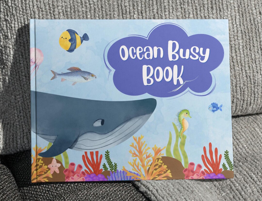 Ocean Animals Activity Book Under the Sea Printable Busy Book Ocean ...