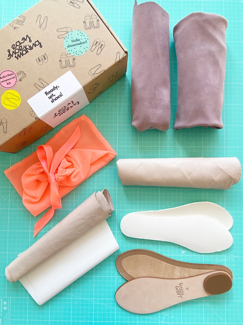 Shoemaking DIY COMPONENTS Kit to Make Your Own Ballet Flats Shoes - Etsy