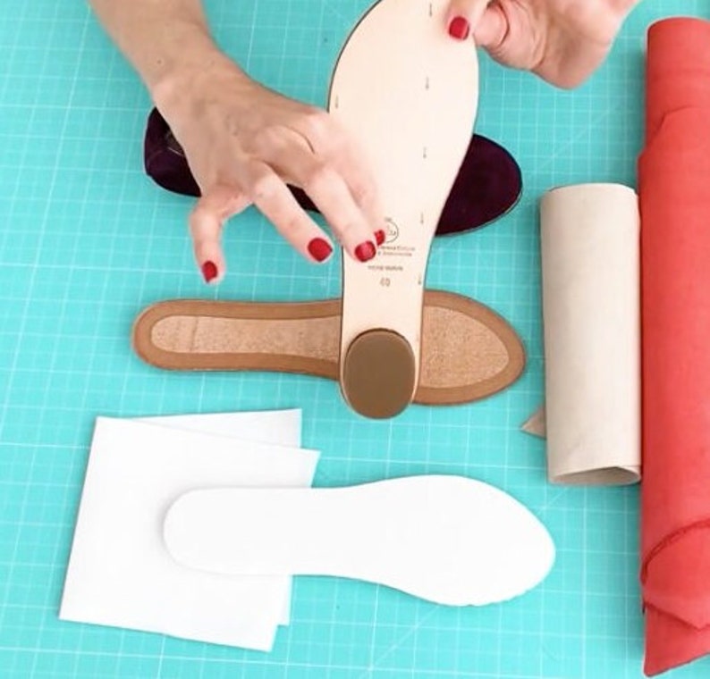 Shoemaking DIY COMPONENTS Kit to Make Your Own Loafers Slippers Shoes ...