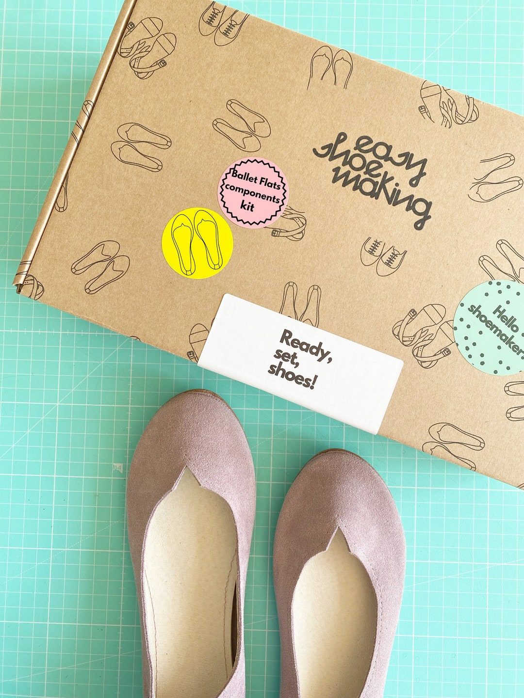 Shoemaking DIY COMPONENTS Kit to Make Your Own Ballet Flats Shoes - Etsy