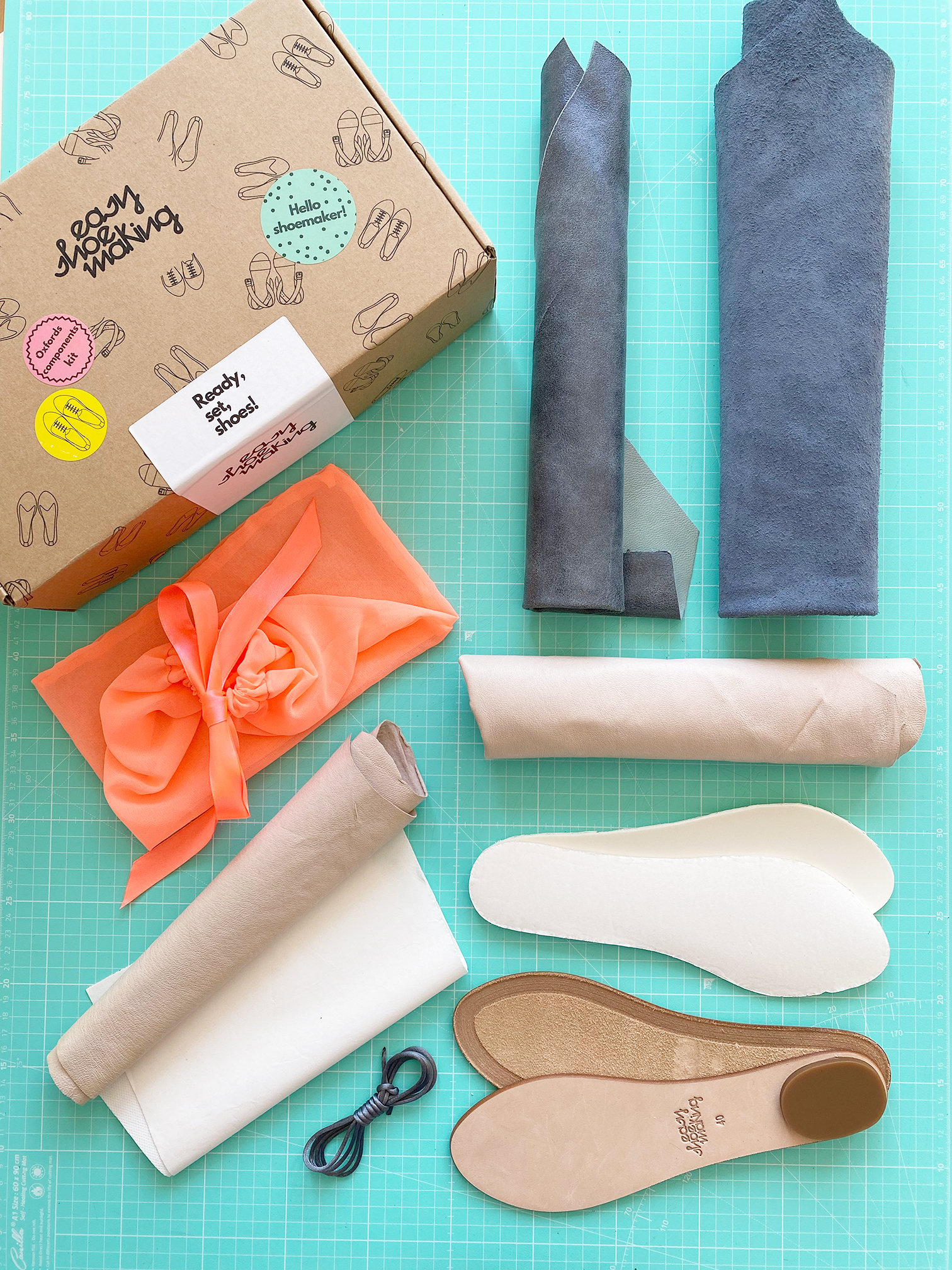 Shoemaking DIY COMPONENTS Kit to Make Your Own Oxfords Shoes - Etsy