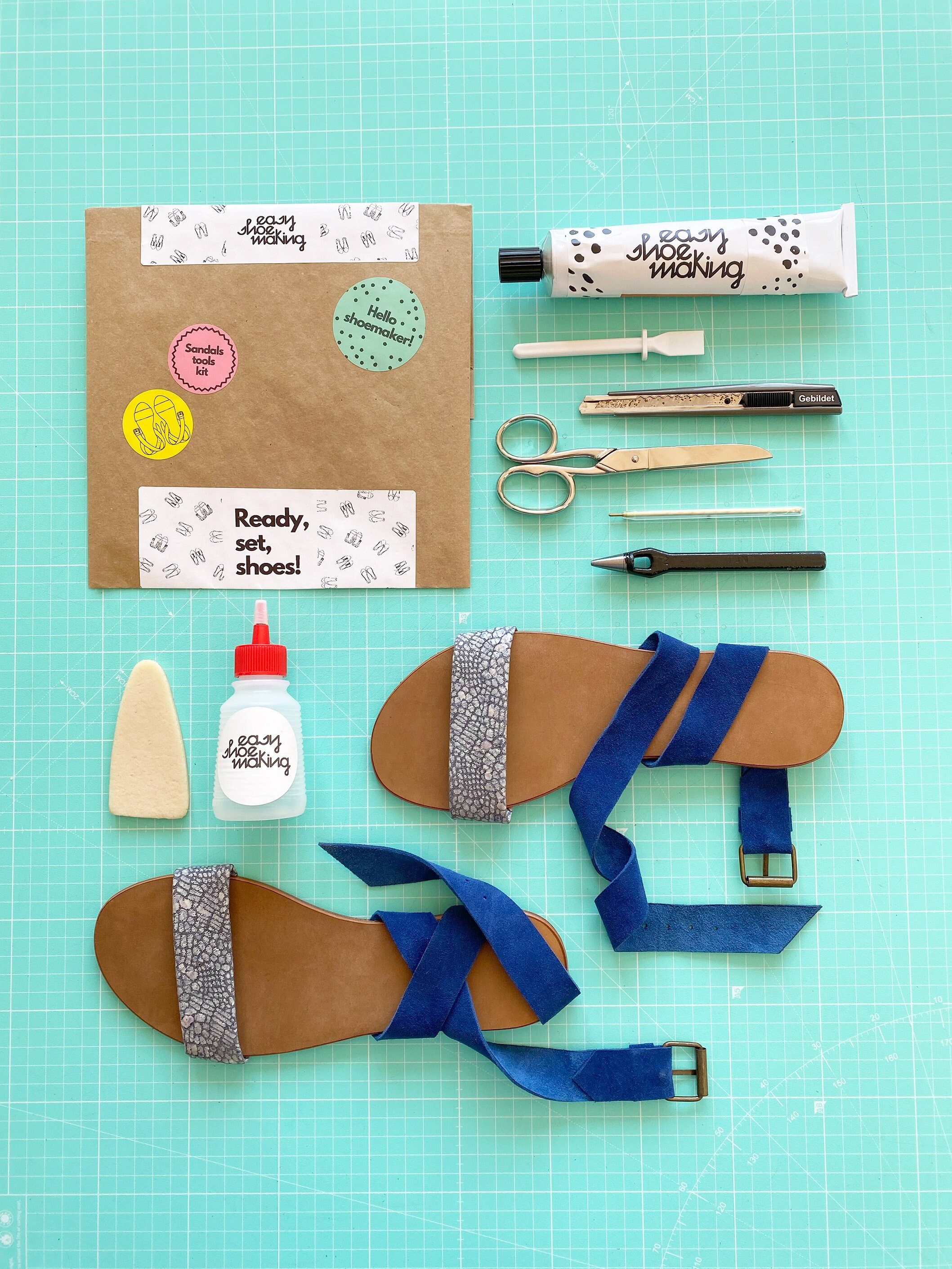 Shoemaking DIY Tools Kit to Make Your Own Sandals Shoes - Etsy