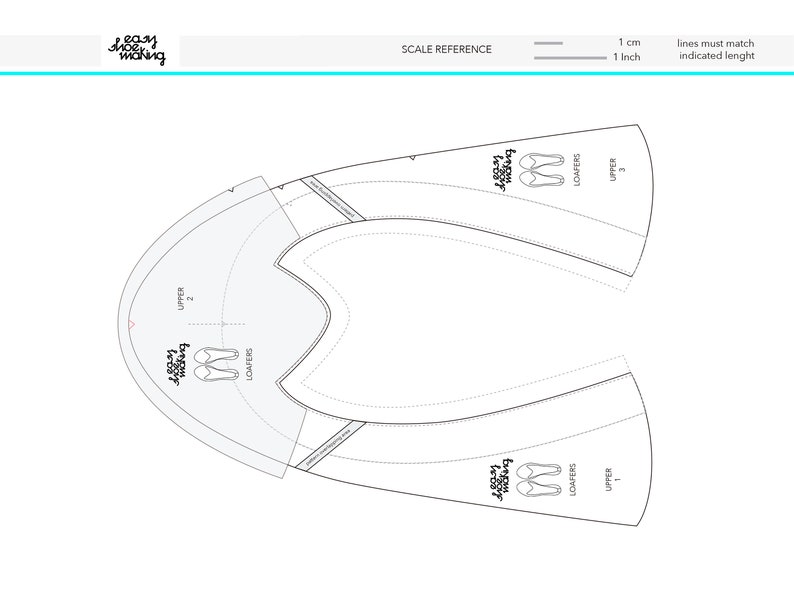 Shoemaking Patterns 40 - 43 for the Loafers Shoes - Easyshoemaking - Etsy