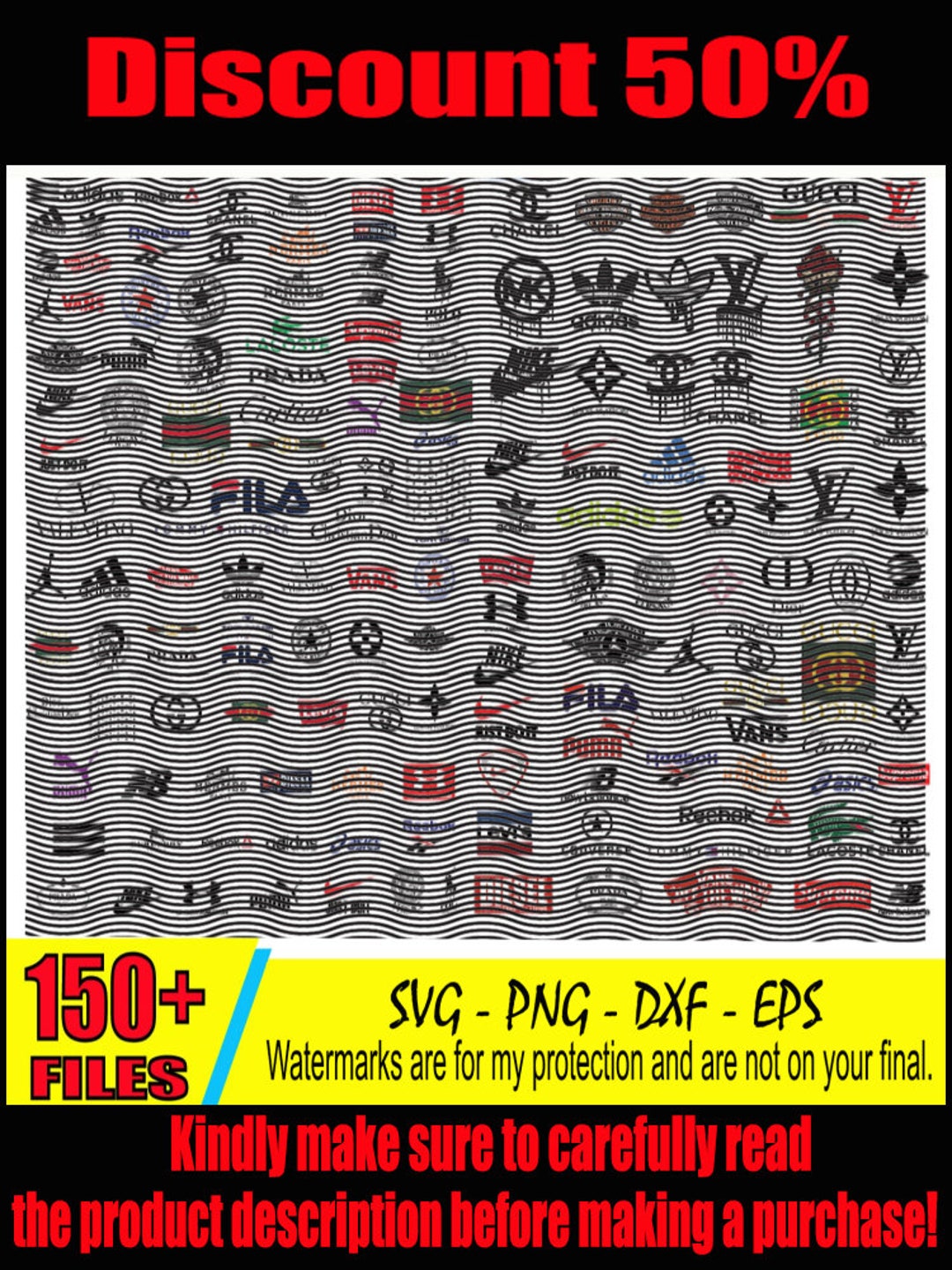 Brand Logo Bundle Svg, Fashion Logo Svg, Famous Brand Logos Svg ...