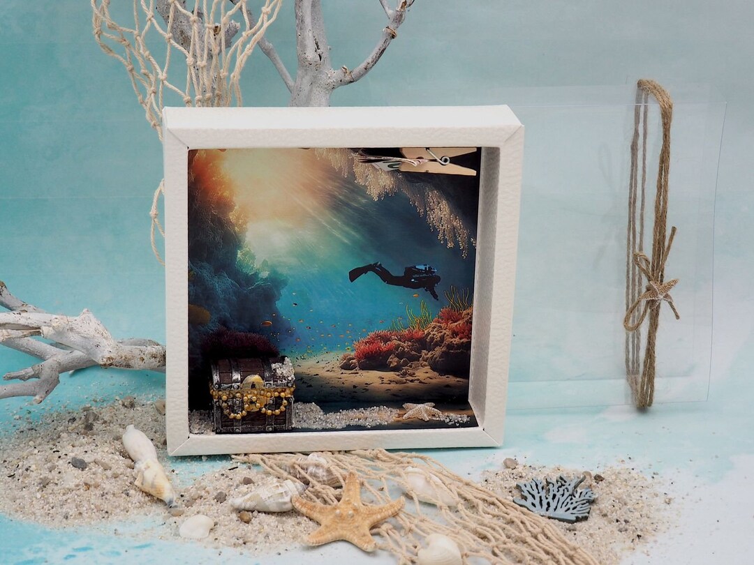 Money Gift Box Diving Diving Equipment Diving Certificate Snorkeling ...
