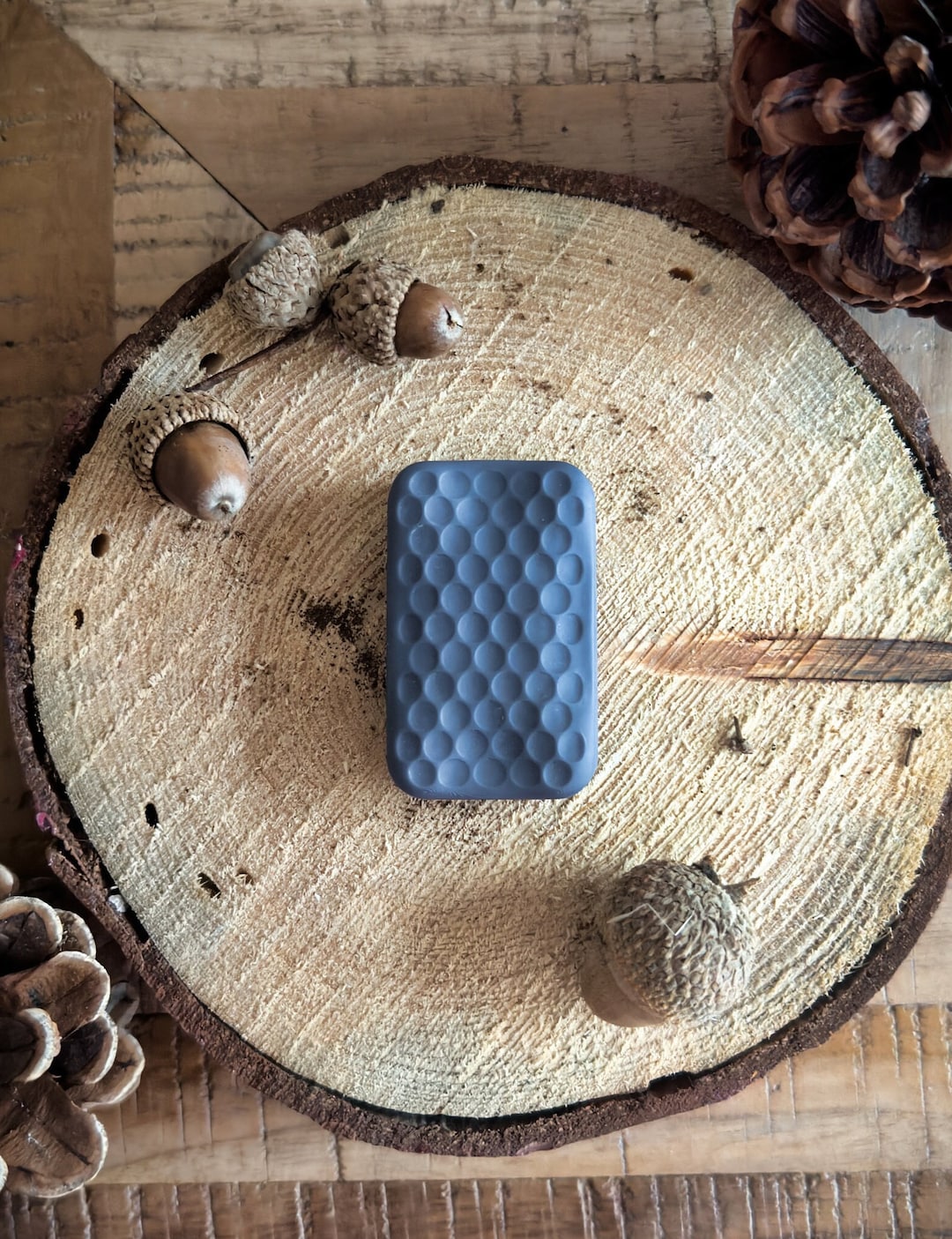 Slider Fidget PULSAR 3 Clicks Hybrid Space Navy EDC Clicker Haptic ...