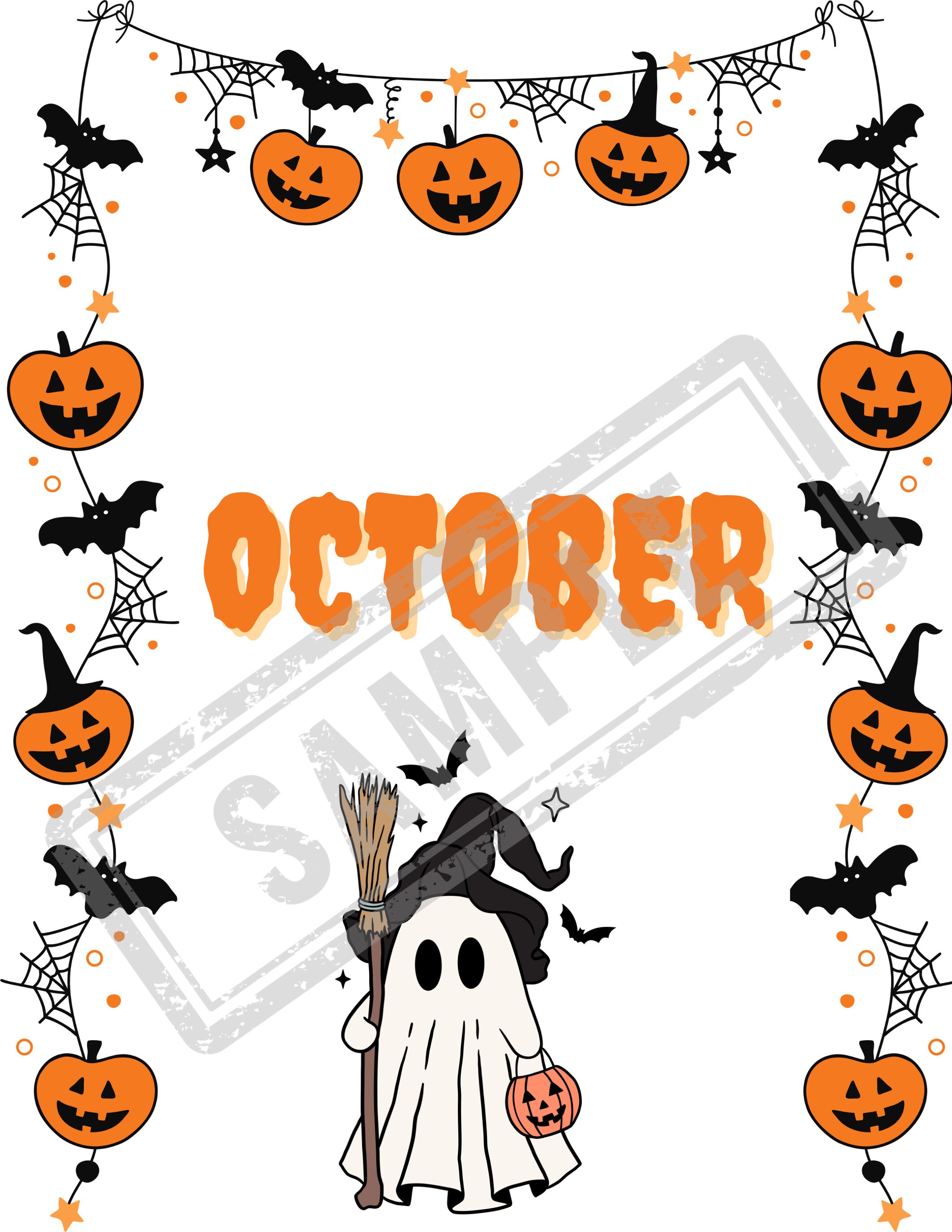 October Month - Bullet Journal Cover- - Etsy