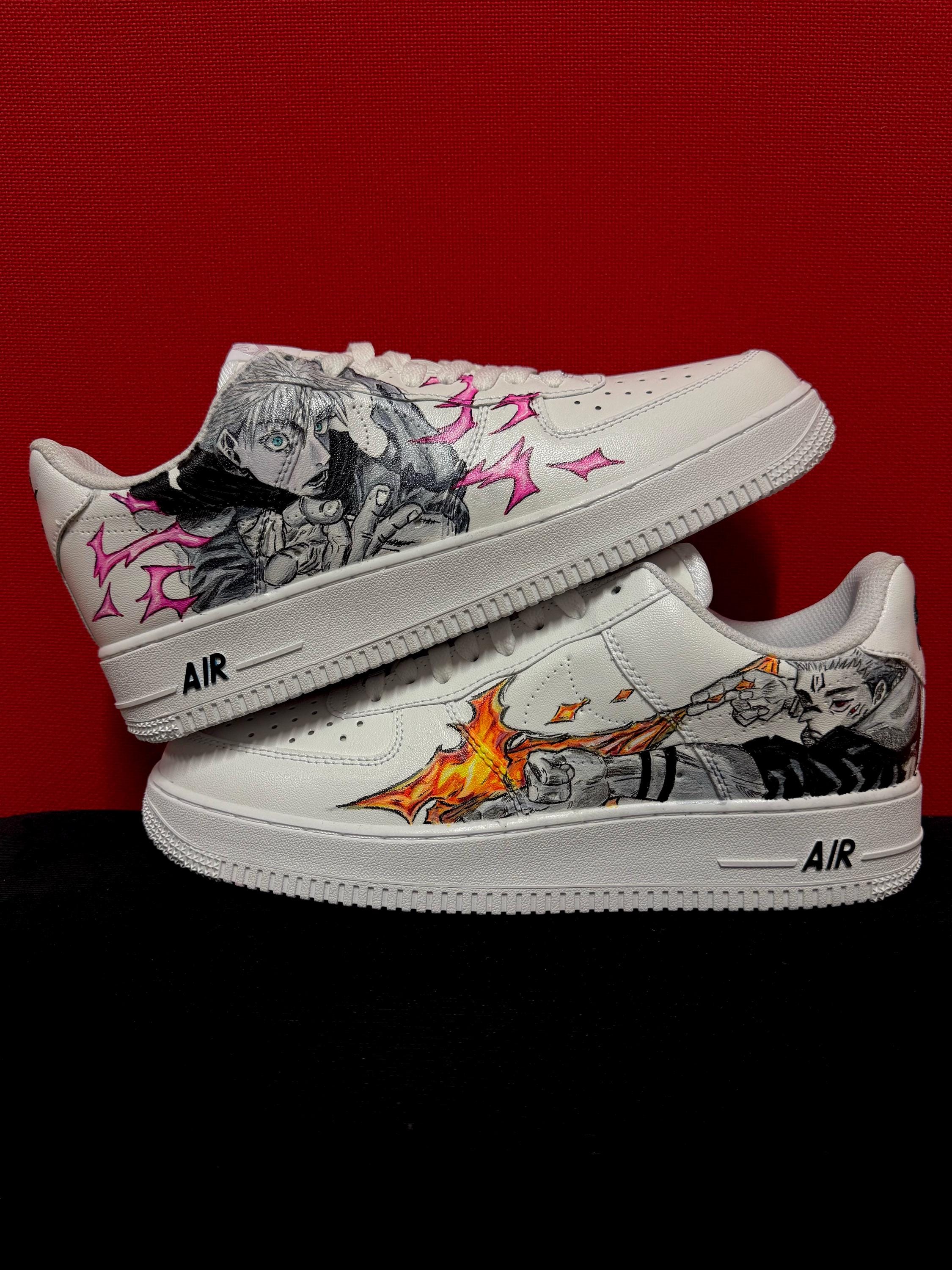 Nike Jujutsu Kaisen Anime Custom Shoes - Etsy