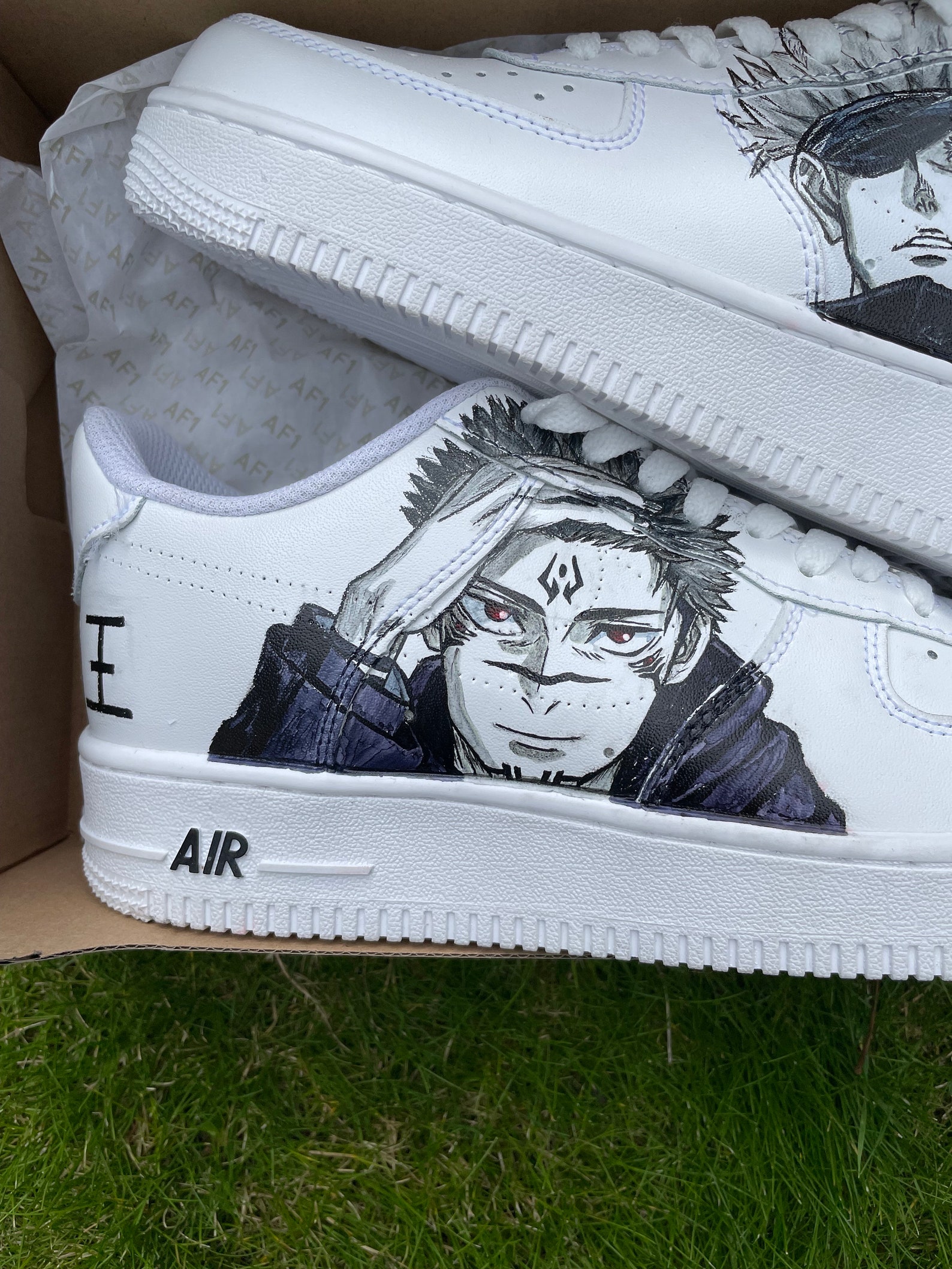 Custom JJK Anime Air Force 1’s - Etsy
