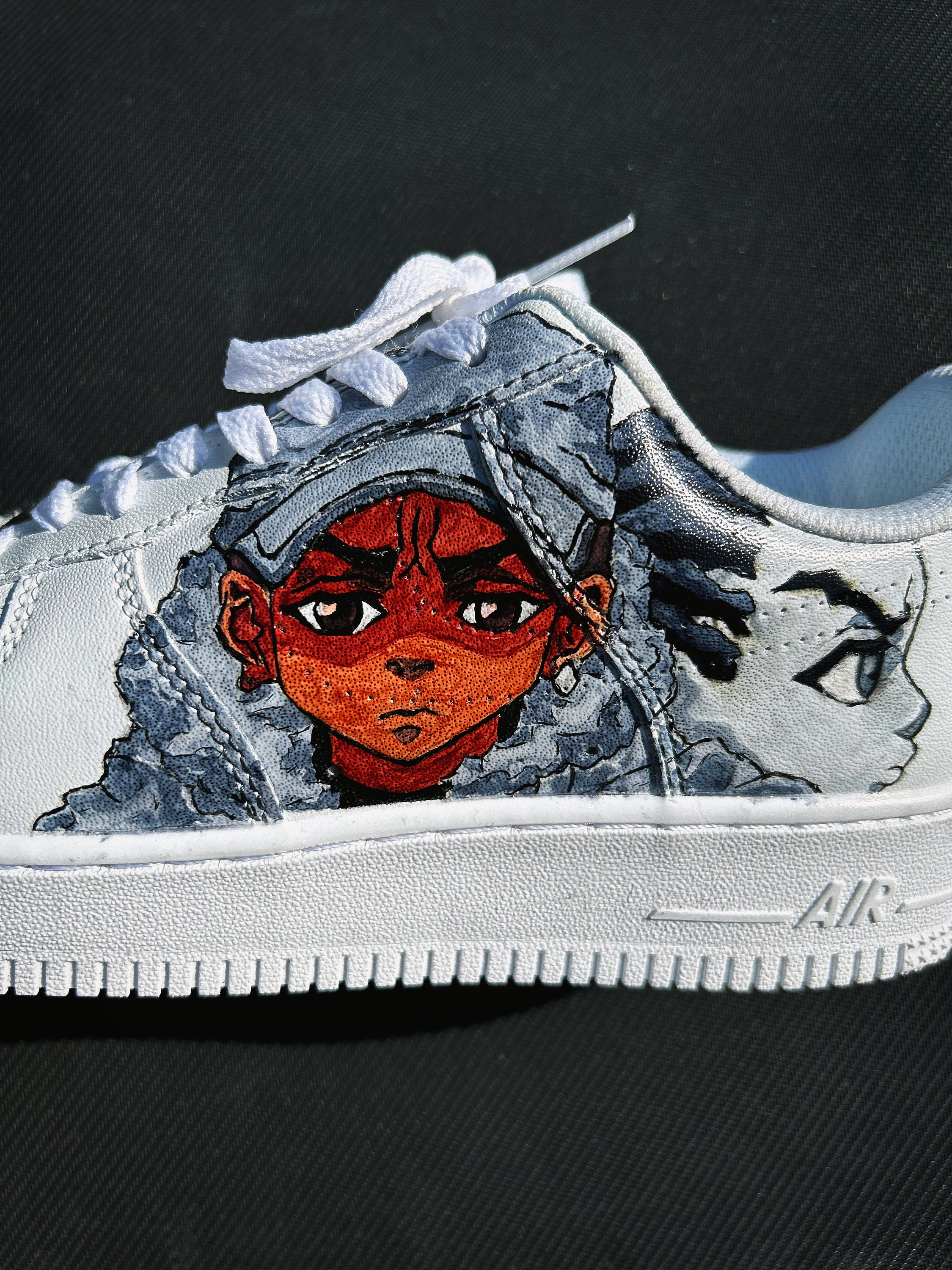 Custom Air Force 1’s (boondocks) - Etsy