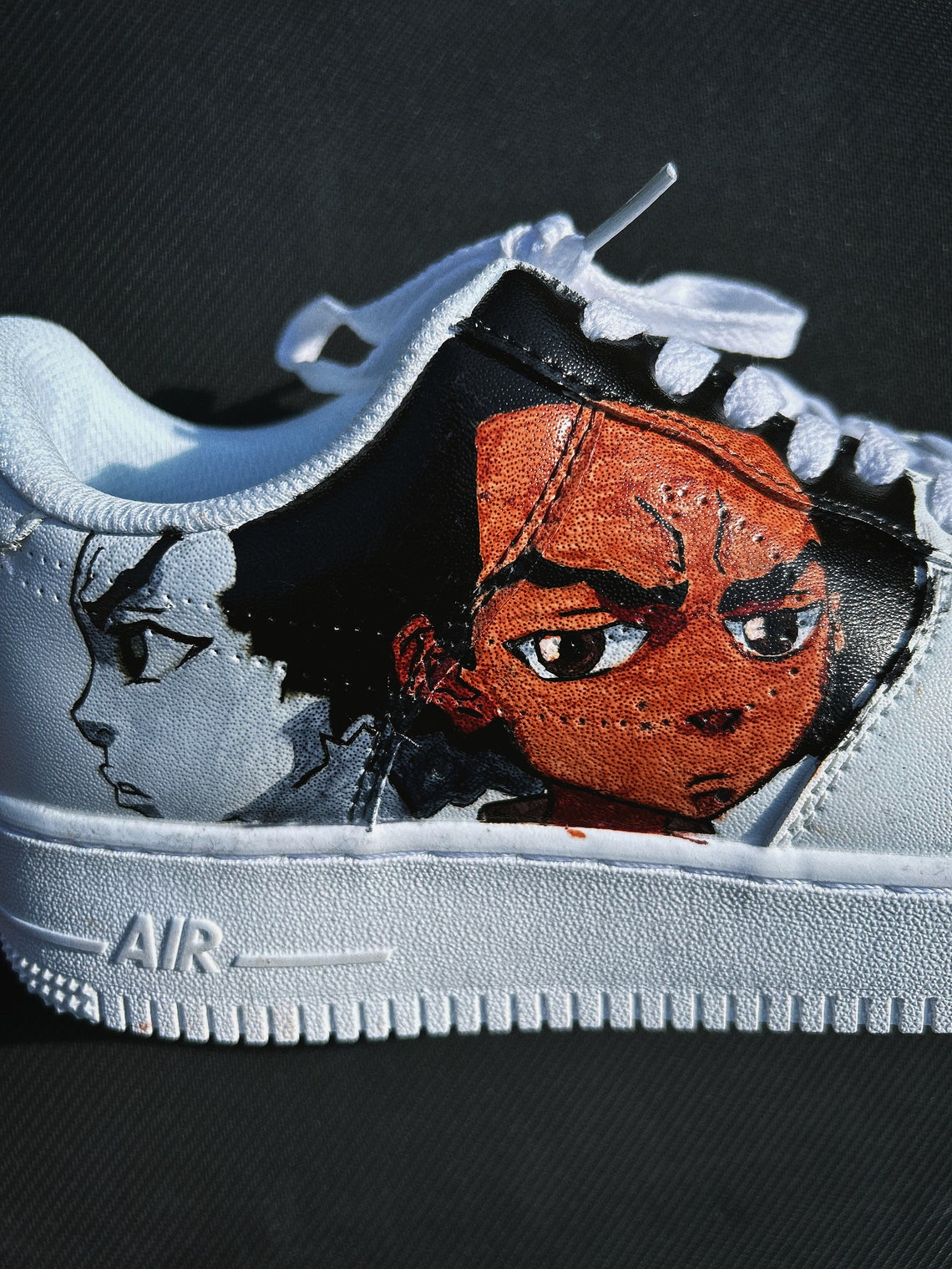 Custom Air Force 1’s (boondocks) - Etsy