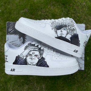 JJK Anime Air Force 1’s - Etsy