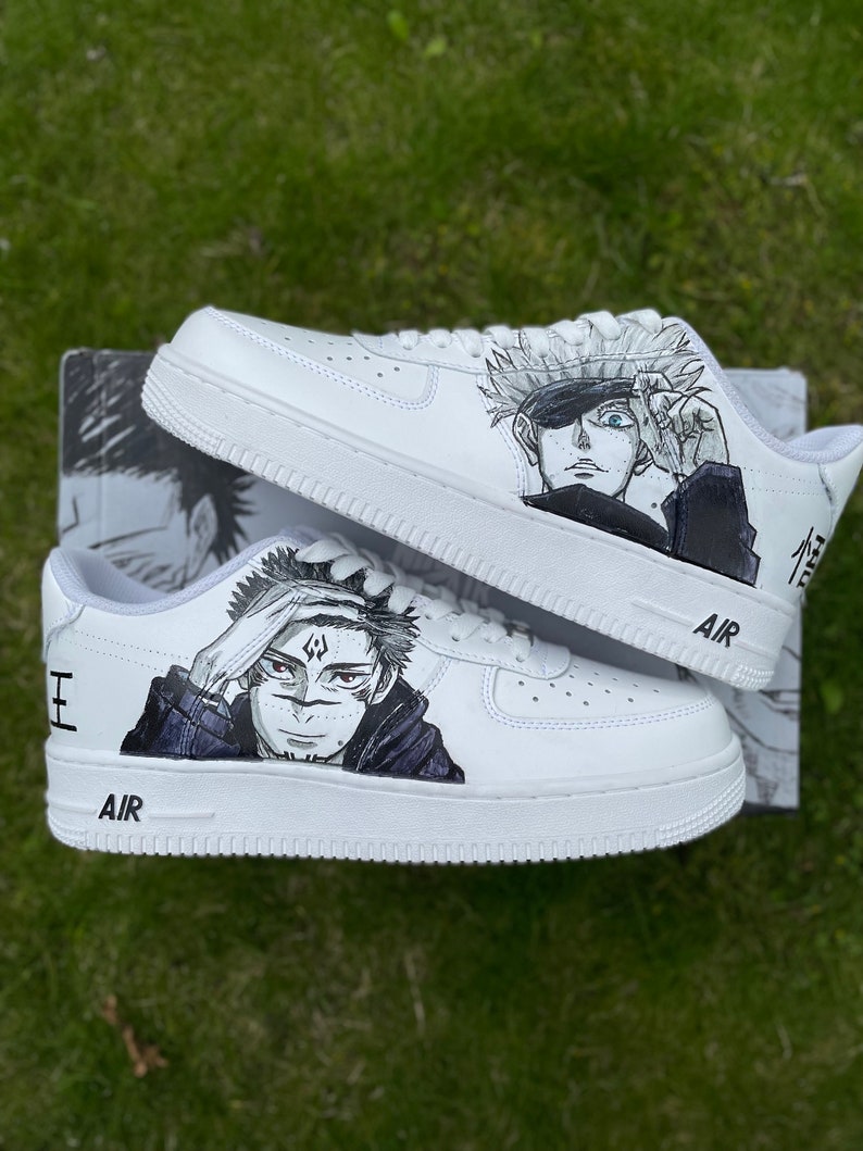 Custom JJK Anime Air Force 1’s - Etsy