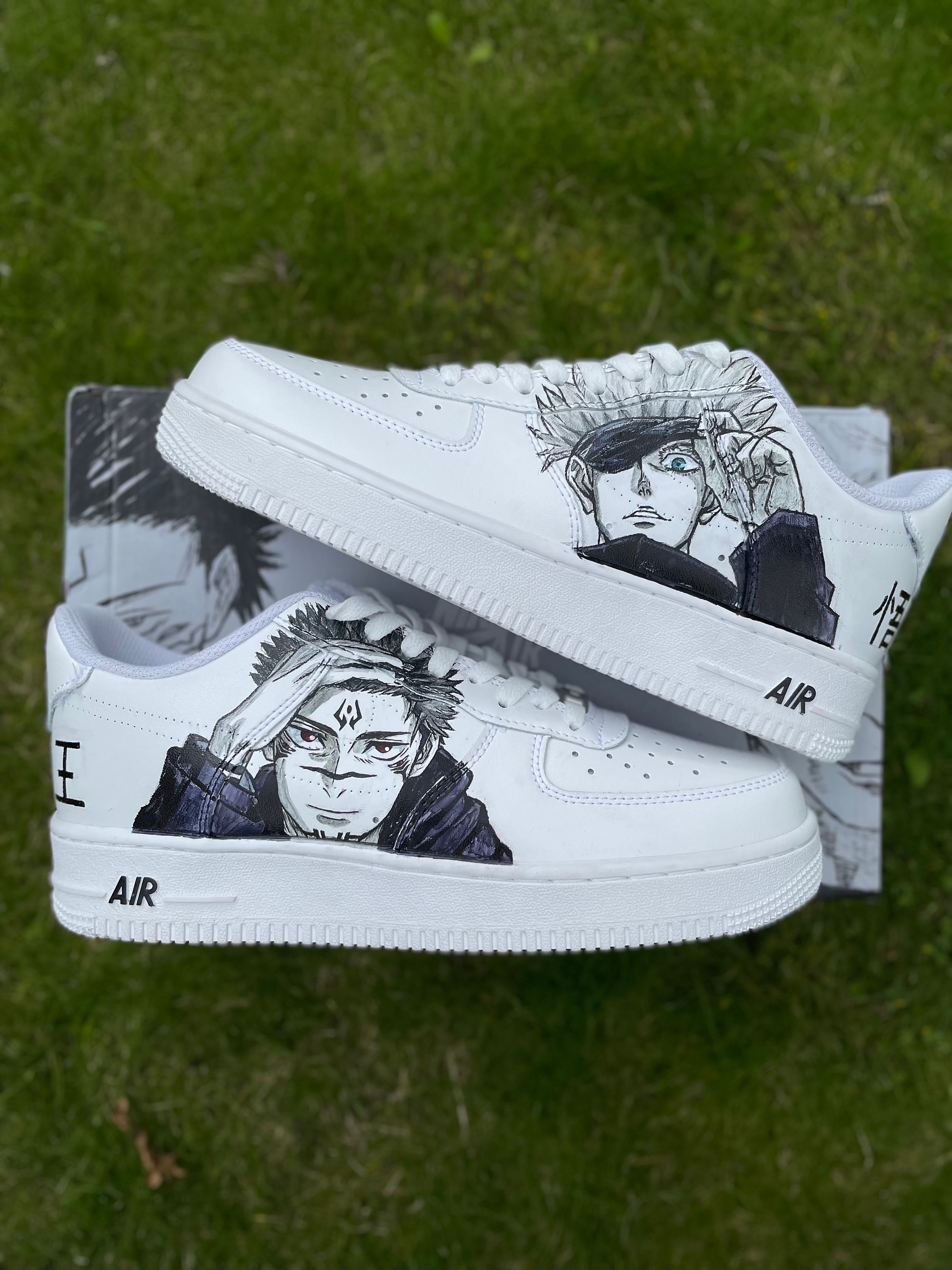 Custom JJK Anime Air Force 1’s - Etsy
