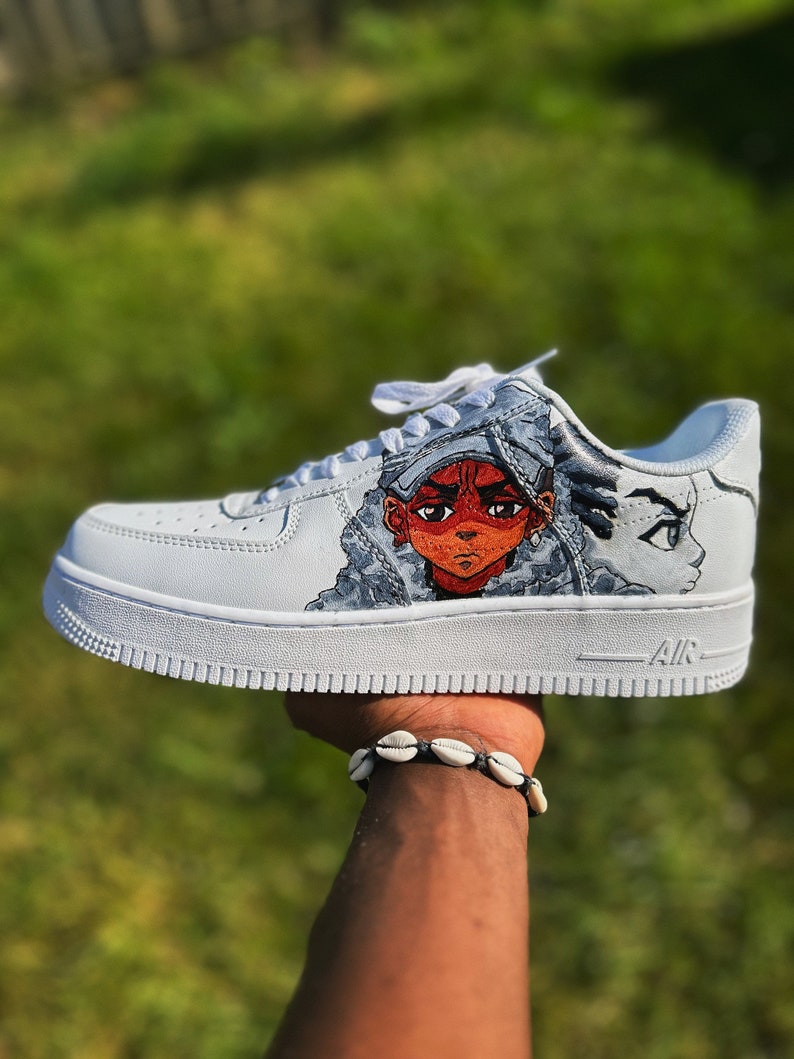 Custom Air Force 1s boondocks - Etsy