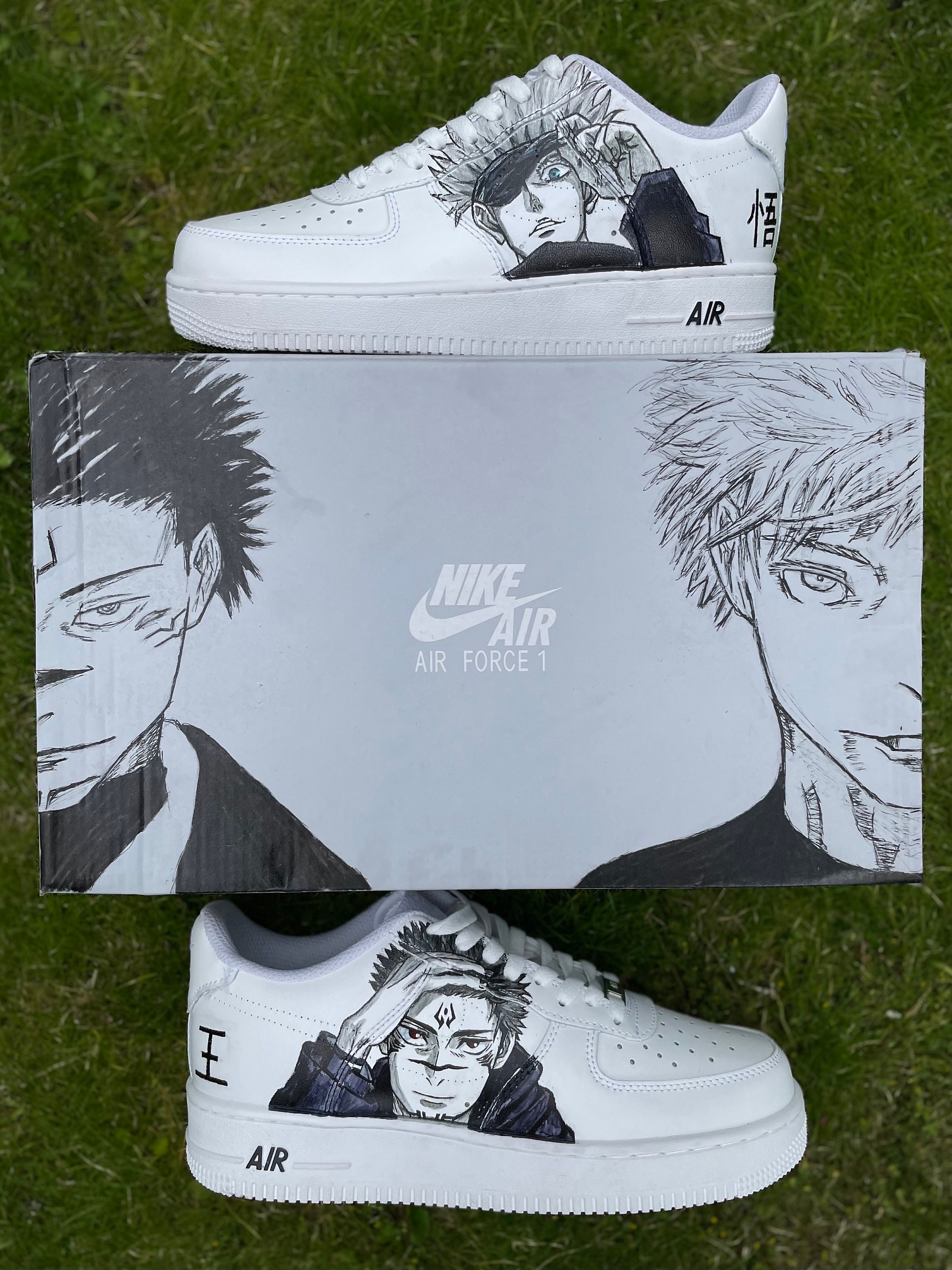 Custom JJK Anime Air Force 1’s - Etsy