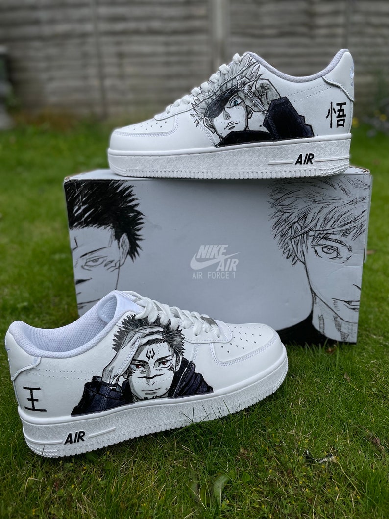 Custom JJK Anime Air Force 1’s - Etsy