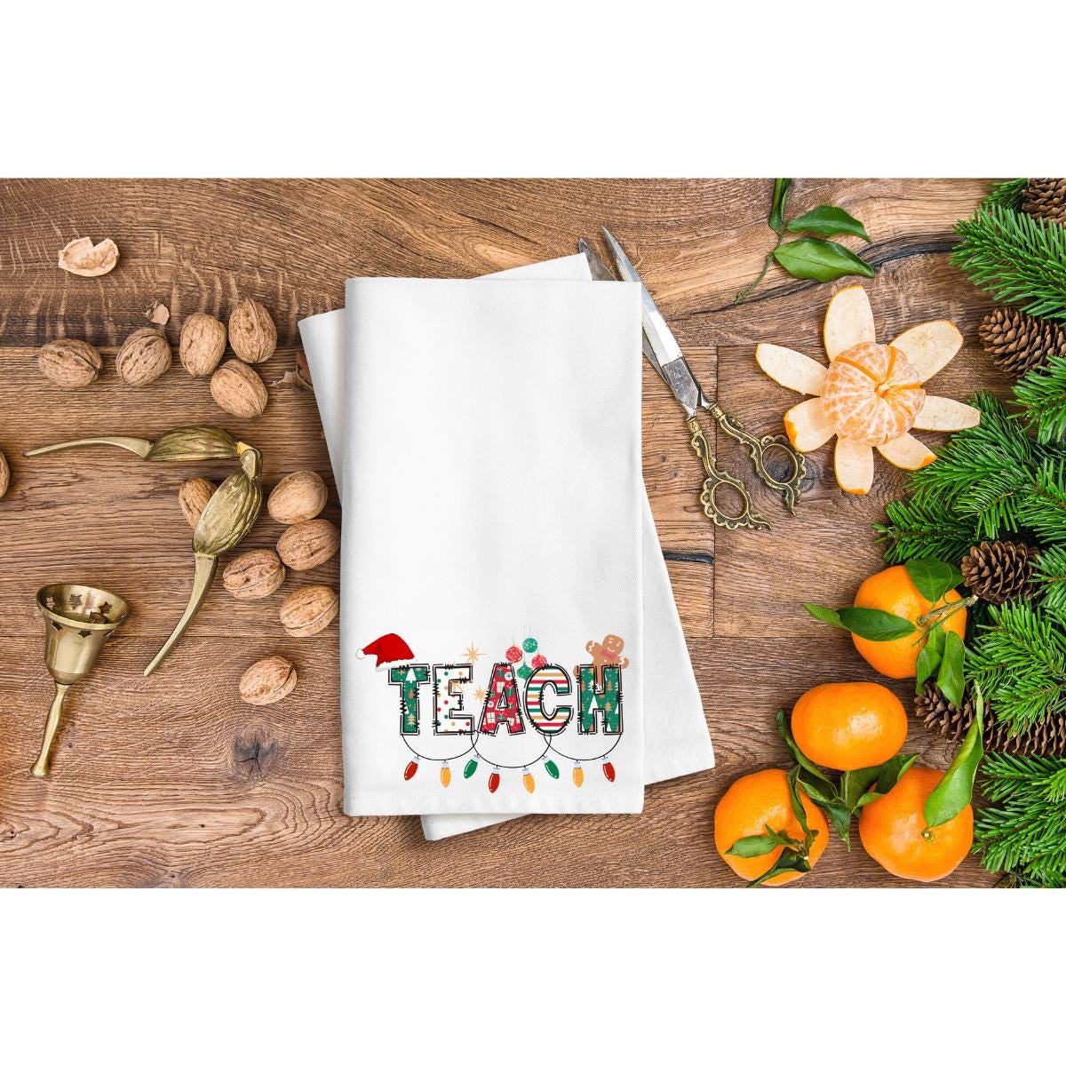 Christmas Teacher Shirt Png, Teacher T-shirt Png, Festive Teacher T ...
