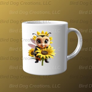 Cute Bumblebees Clipart Bundle - Honey Bee PNG for Sublimation Design ...