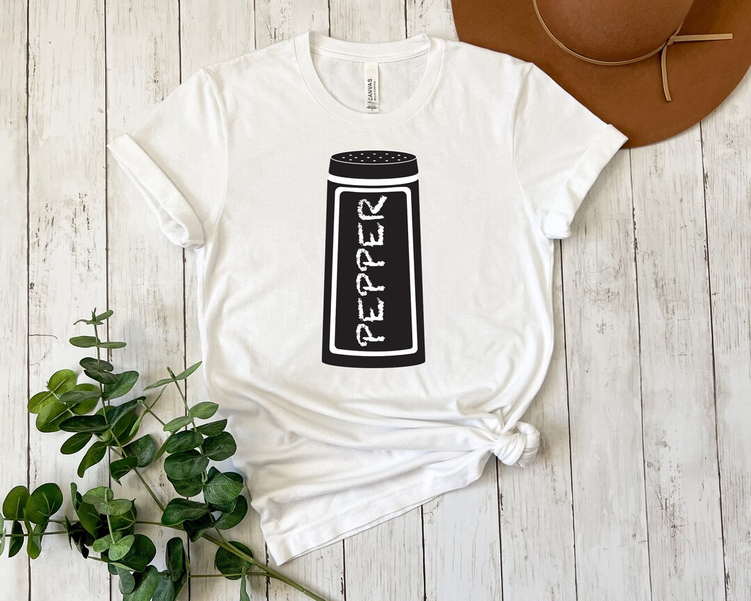 Pepper Shaker Halloween Costume T-shirt, Matching Couples Halloween ...
