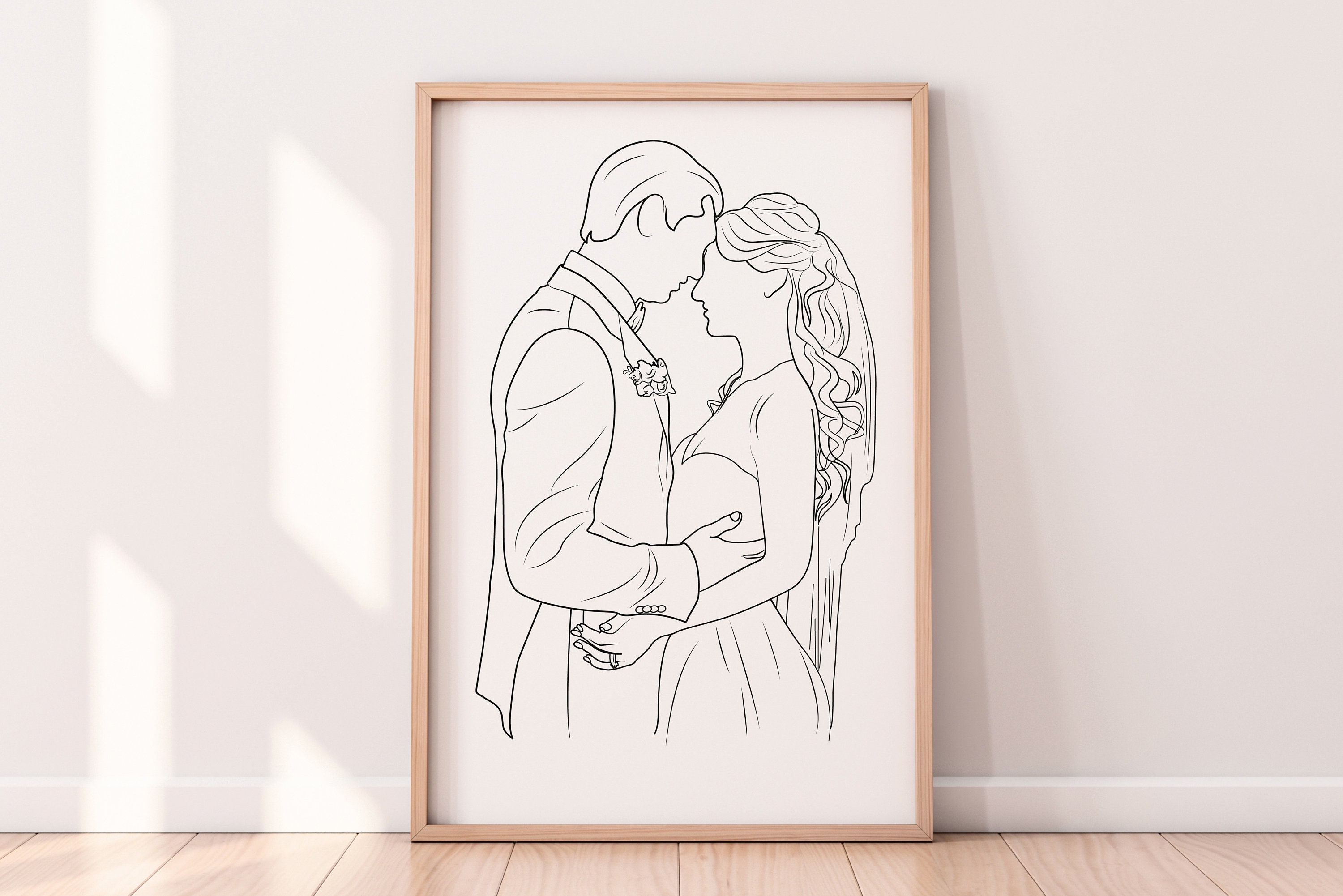 Single Line Drawing, Sketches From Photo, Line Drawing From Photo, Line ...