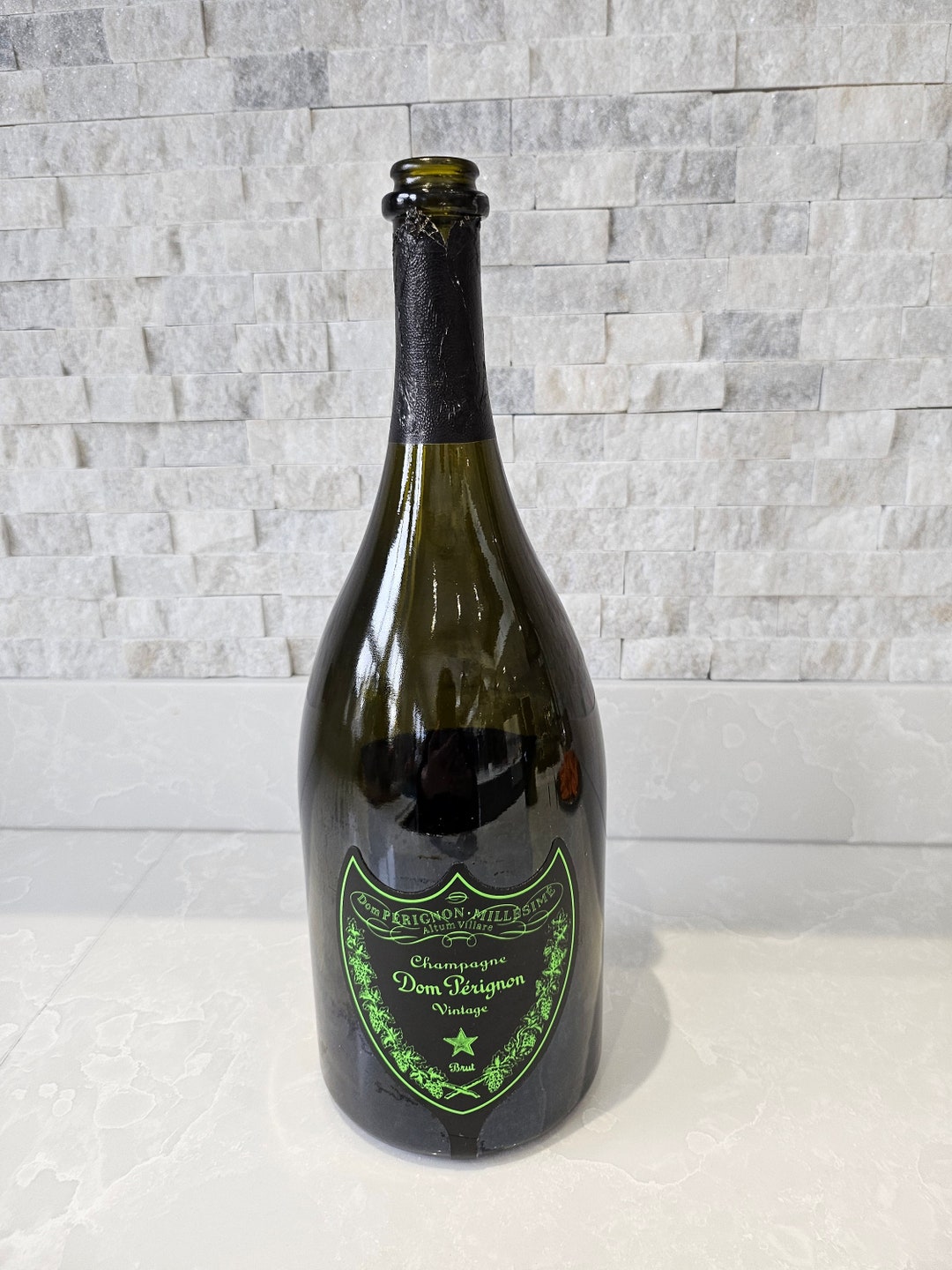 Dom Perignon Champagne LED Light-up Bottle (empty) Free Delivery to ...