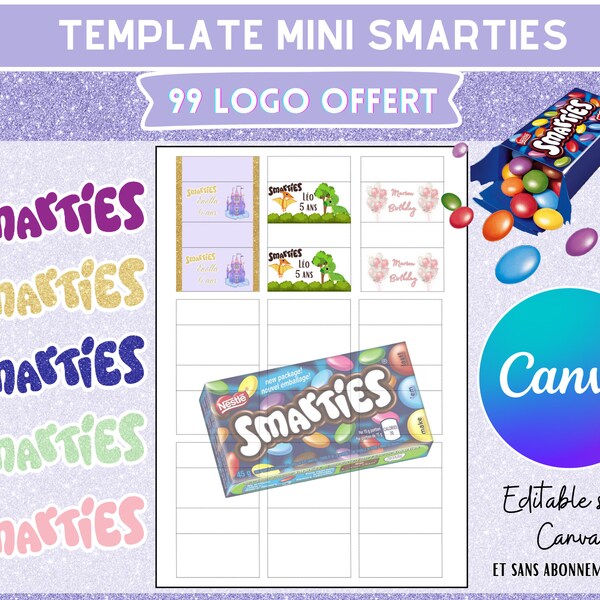 Smarties Svg - Etsy