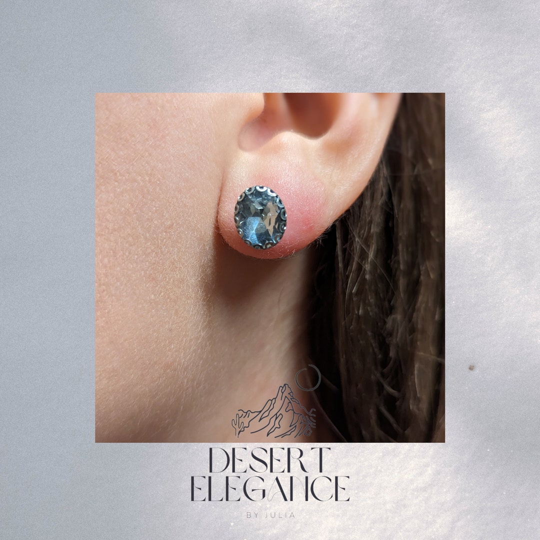 Desert Crystal Mini Studs - Etsy
