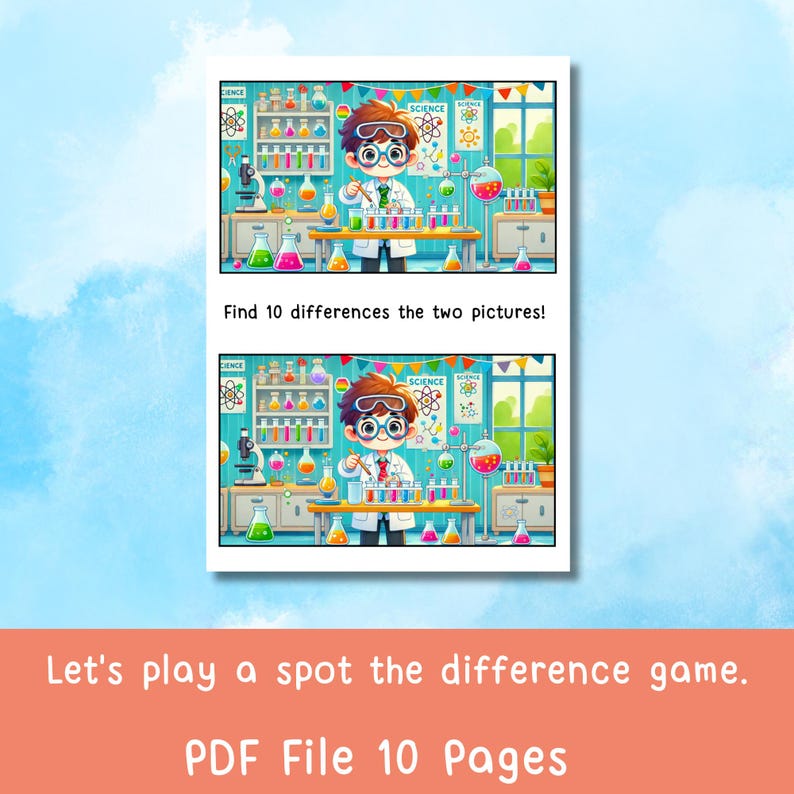 Spot the Difference,worksheets for Kid,careers,occupations,brain ...