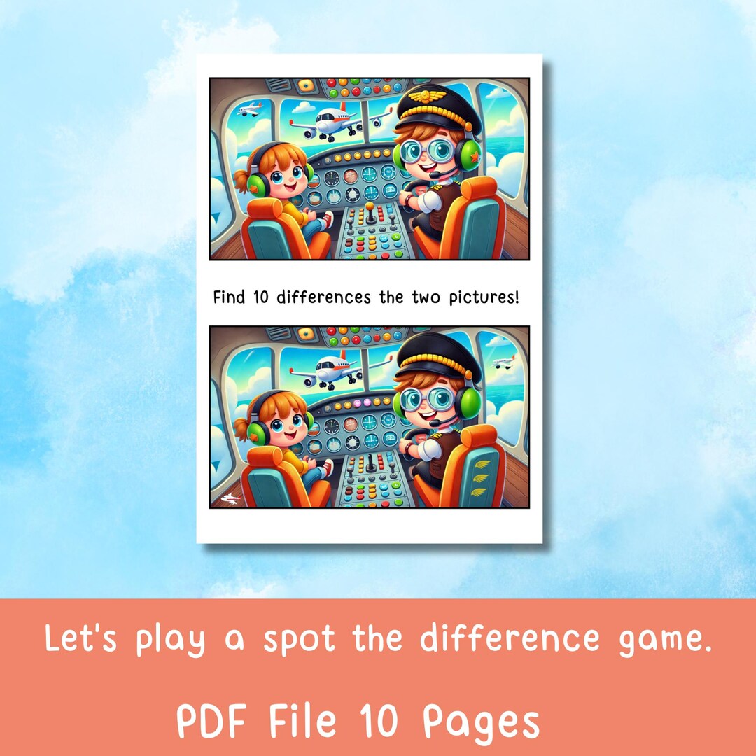 Spot the Difference,worksheets for Kid,careers,occupations,brain ...