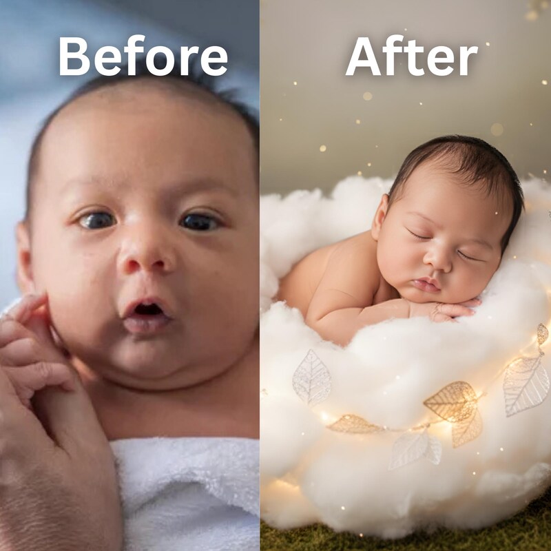 Baby Portrait - Etsy