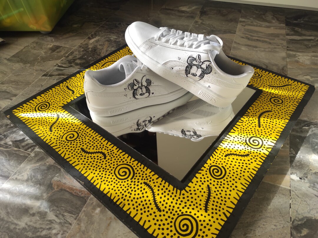 Hand-painted Puma Smash Shoes - Etsy