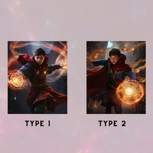 Personalized Dr Strange Superhero Portrait,dr Strange Portrait ...