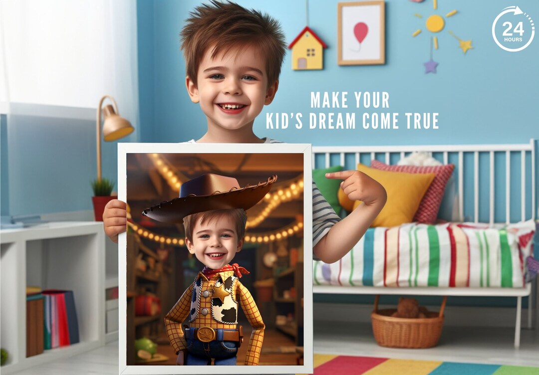 Personalized Woody Portrait, Woody Portrait,custom Toy Story Portrait ...